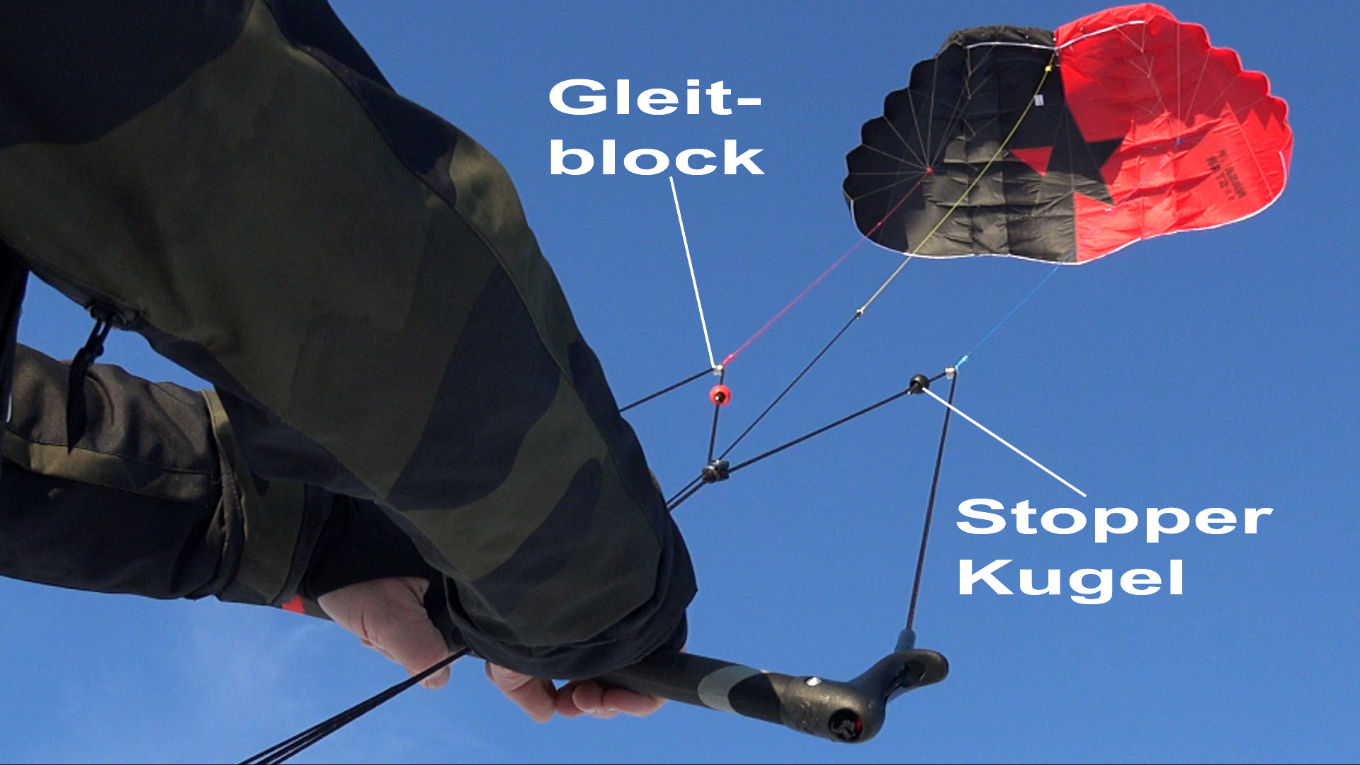 BORN-KITE-SHOP - Pulley Depower Bar